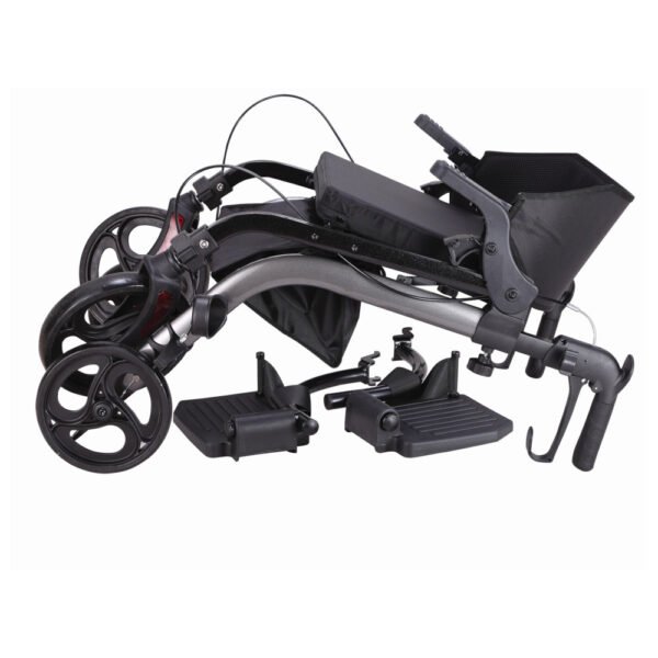 Andador Rollator 2 En 1 Con Silla | Seguro Y Plegable - Ortopedia A.conde